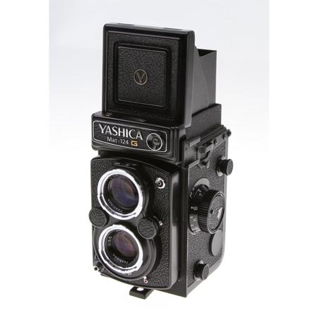 Used Yashica-Mat 124G Twin Lens Reflex Camera w/ 80mm f/2.8 Lens
