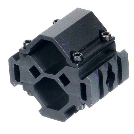 UTG Leapers UTG Universal Shotgun/Paintball Tri-rail Barrel Mount