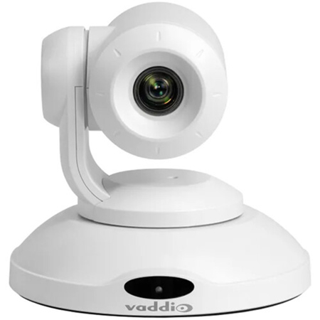 Vaddio EasyIP 10 2.14MP Full HD Professional Network 10x PTZ Camera, White