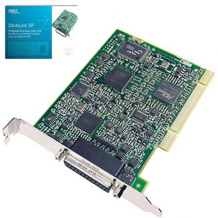 Blackmagic Design Decklink SP Uncompressed 10-bit Analog Video Capture ...