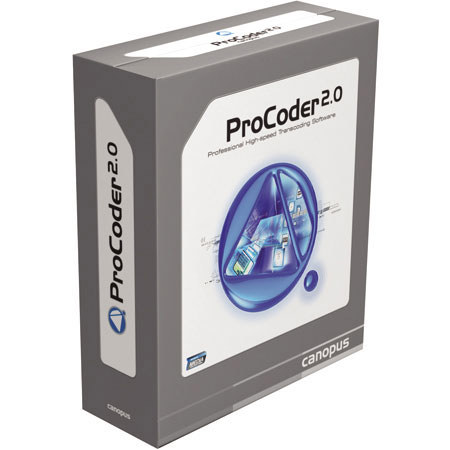 Canopus ProCoder 2.0, High Speed Software Transcoder 77010147100