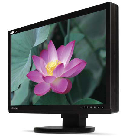 LaCie 724 24" LCD Monitor with RGB-LED Backlight Technology and Hood ...