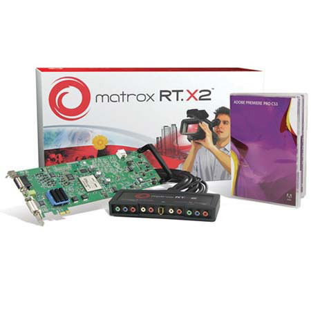 Matrox RT.X2 Professional Realtime Native HDV and DV Editing System ...