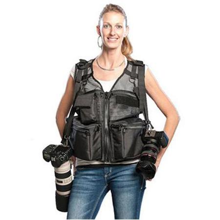 The Vest Guy X-Large Wedding Photographer Vest, Olive Mesh - Adorama