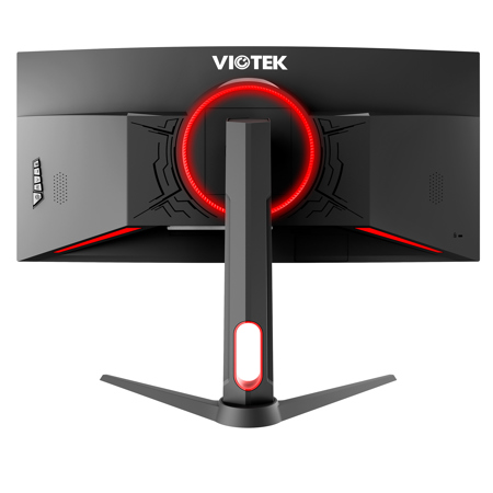 Viotek GNV30CBXA 30" 21:9 Ultrawide Full HD Curved VA Gaming Monitor, Black