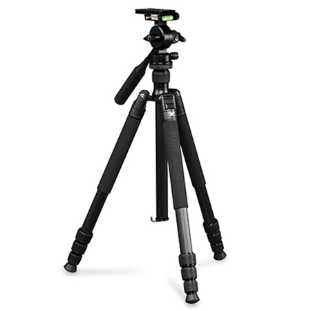 Vortex Optics Summit Carbon Tripod with 3-Way Quick Release Pan Head