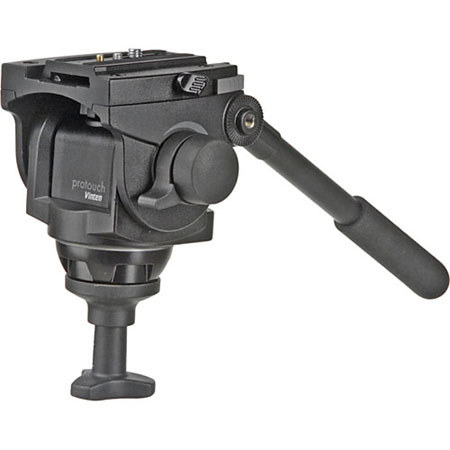 Vinten V4018-0001 Pro-6HDV Pan & Tilt Head w/ 75mm Ball Base, Pan Bar # ...