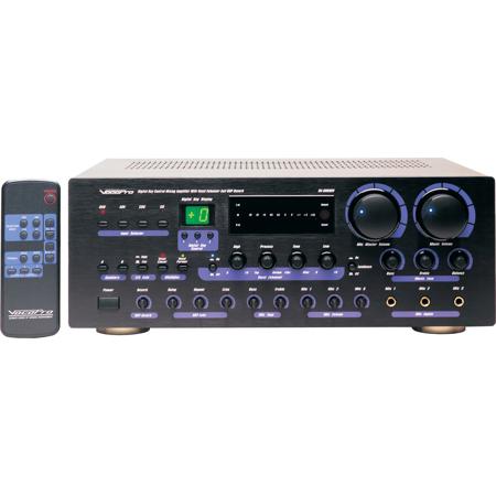 VocoPro DA-8909RV 360W Professional Digital Key Control Mixing Amplifier