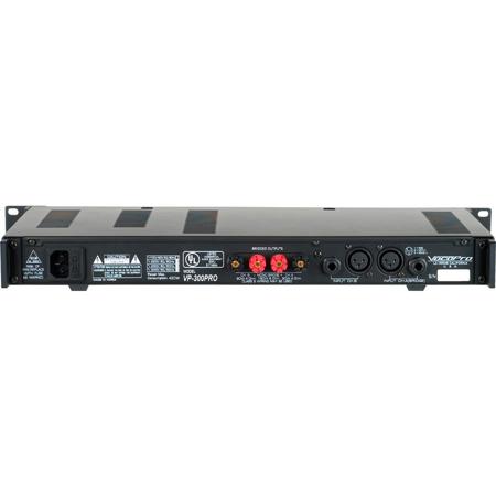 VocoPro VP-300 PRO Single Space 300W Professional Power Amplifier