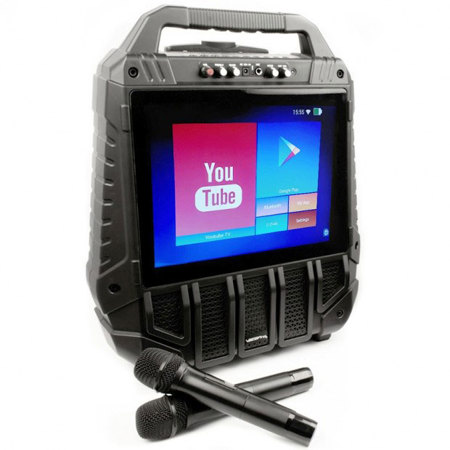 VocoPro WiFi-Oke 14" Touchscreen All-in-One Karaoke Machine w/ 2x ...