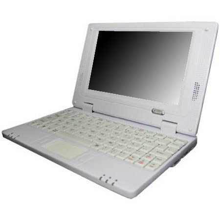 Visual Land V-Net VL-760-4GB-WHT 7in Netbook, White - Adorama