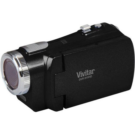 Vivitar DVR 810HD Digital Video Recorder Camcorder, Black - Adorama