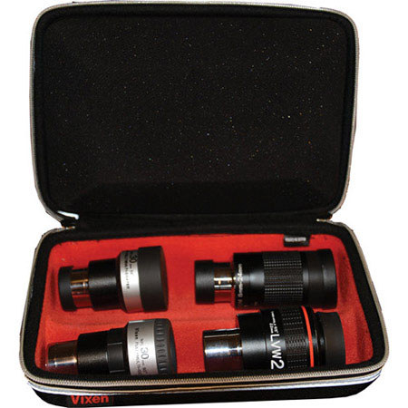 Vixen Padded Eyepiece Case, Holds up to 4 Eyepieces - Adorama