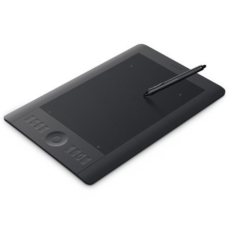 Wacom PTH-650 Intuos5 Medium Pen & Touch Tablet with Mouse, Black