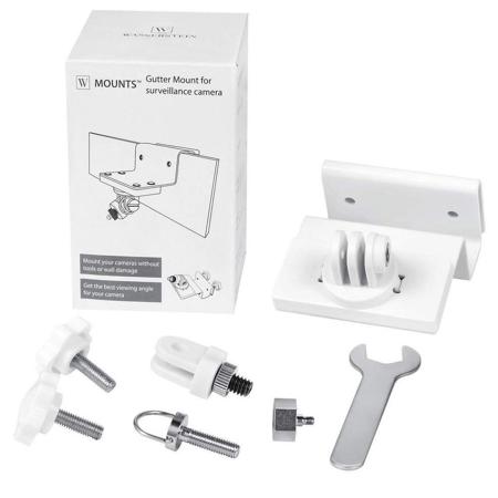 Wasserstein Gutter Mount for Ring Spotlight Cam Battery, Screw Adapter ...