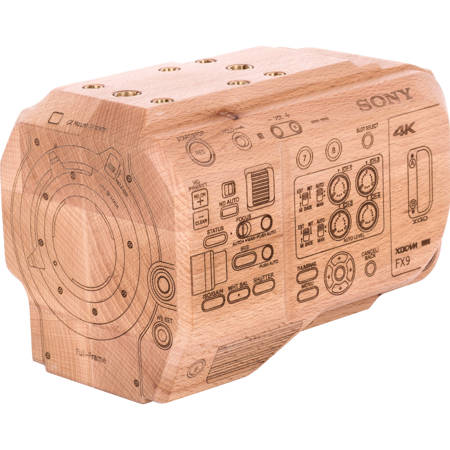 Wooden Camera Wood Model of Sony FX9 Camera - Adorama