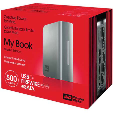 WD My Book Studio Edition, 500GB Ext HDD - Adorama