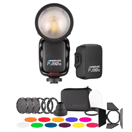 Westcott FJ80 II S 80Ws TTL Speedlight Flash with Extra Battery ...