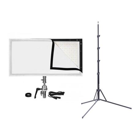 Westcott Flex 1x2' Bi-Color LED Mat Cine Set With Nano Light Stand - 8.5'