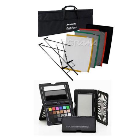 Westcott Fast Flags 24 x 36in Kit with Frames - With Colorchecker ...