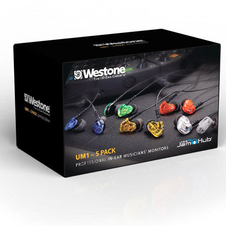 Westone JamHub Color-Coded UM1 Professional In-Ear Musician's Monitors ...