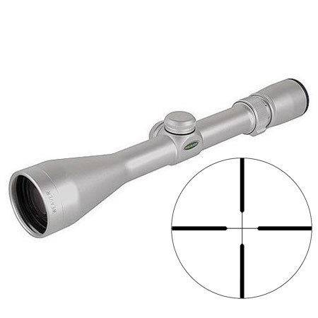 Weaver 3-10x44 40/44 Riflescope with Dual-X Reticle, Silver - Adorama