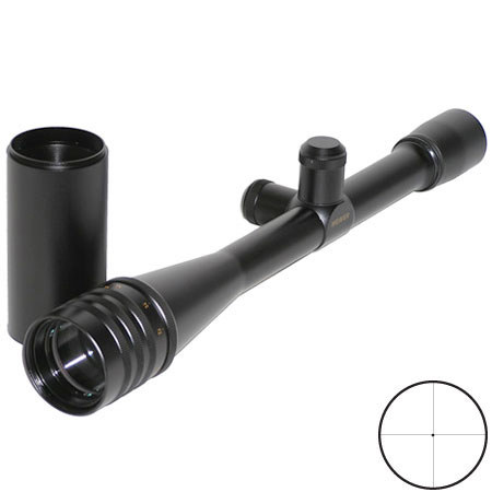 Weaver 24x40mm Target T-24 Riflescope, 1/8 MOA Fine Crosshair Dot, AO ...