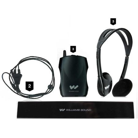 Williams Sound SoundPlus IR T2 Transmitter System with 3x WIR RX22-4 ...