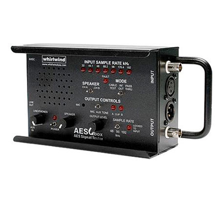 Whirlwind AESQbox AES/EBU Signal Tester - Adorama