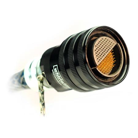 Whirlwind 48-Pin Chassis Crimp Type Pin/Socket MicroMASS Connector