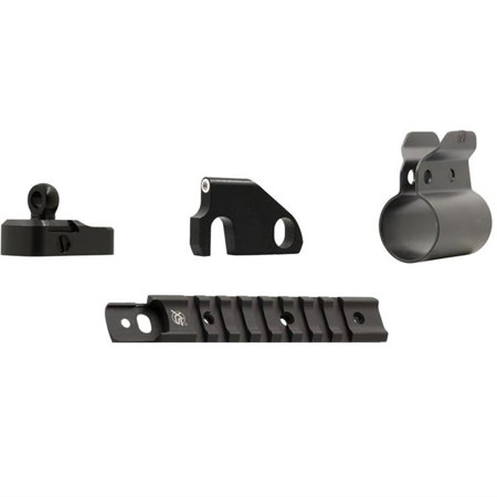 XS Sights ShotRail, Rear Sight with Integral Weaver Rail and Banded ...