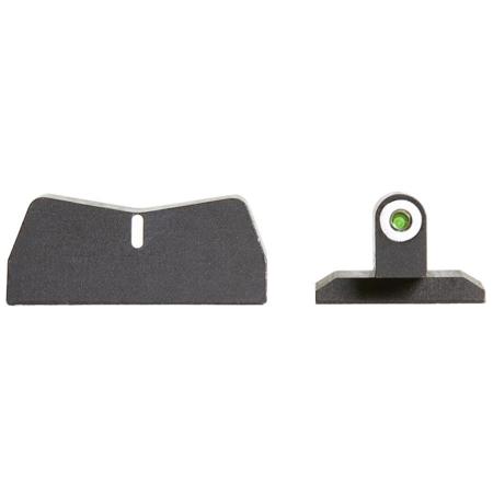 XS Sights White Stripe Rear Standard Dot Tritium Express Set for Ruger