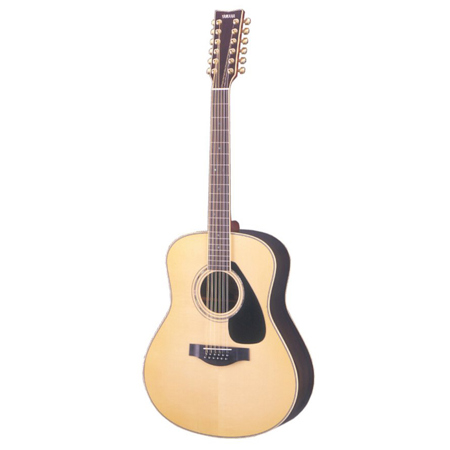 Yamaha LL16-12 12-String Acoustic Guitar with Form Case, Natural LL16-12