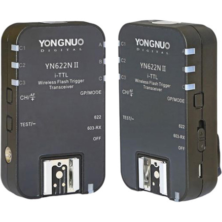 Yongnuo YN-622N II i-TTL Wireless Flash Transceiver for Nikon Cameras ...