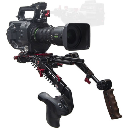 Zacuto Recoil Rig with Dual Trigger Grips for Sony FS7 MkII Camera