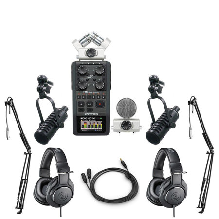 Zoom H6 Handy Recorder with Interchangeable Microphone System With ...