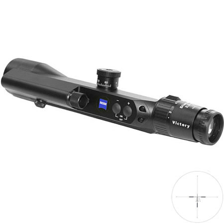 Zeiss 2.5-10x50 T* Victory Diarange Riflescope, Rapid-Z 600 Reticle, 56 ...