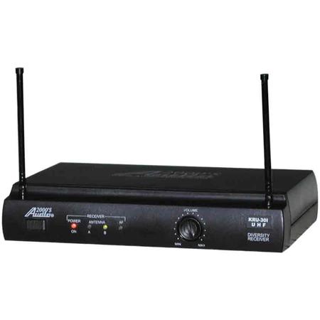 Audio 2000s AWR6031DUM UHF 1-Channel Diversity Wireless Lapel ...