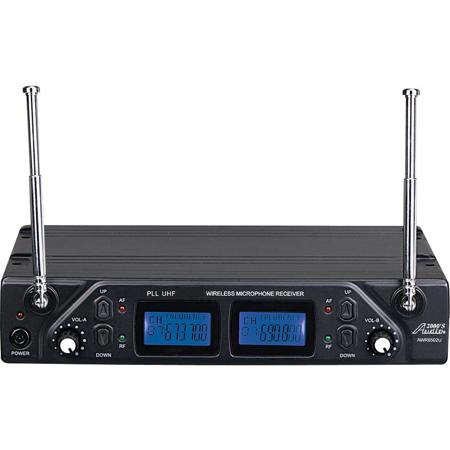 Audio 2000s AWM6502U Handheld Wireless Mic System, AWR6502U Rx, 2x ...