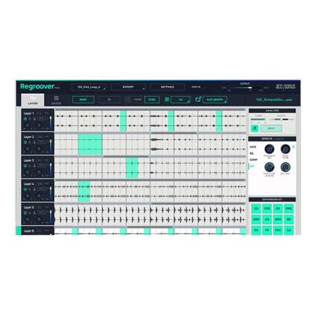 Accusonus Regroover Pro Advanced Loop Unmixer Plug-In, Electronic Download