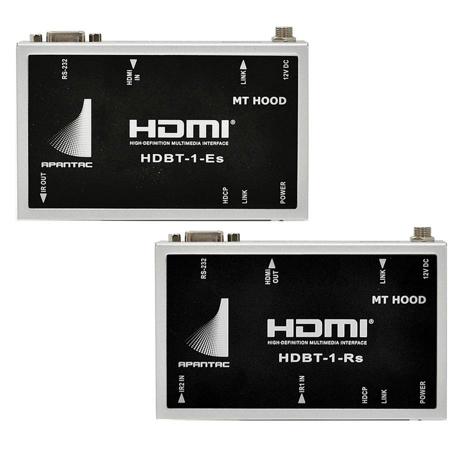 Apantac Single-Port HDMI HDBT-1-Es Extender and HDBT-1-Rs Receiver Set