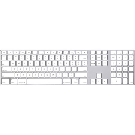 Apple Keyboard with Numeric Keypad, USA MB110LL/B - Adorama