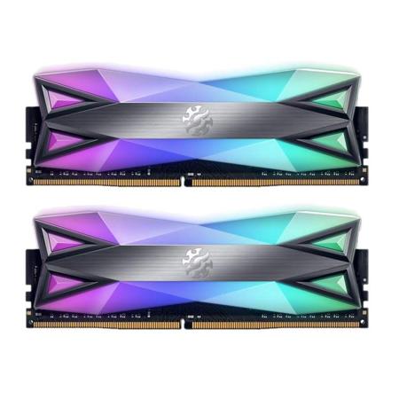 XPG SPECTRIX D60G RGB 16GB (2x8GB) DDR4 4133MHz Gaming Memory Module ...