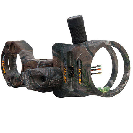 Apex Gear Tundra Bow Sight with Light, 3 Pin (3x.019 dia.), Realtree AP ...