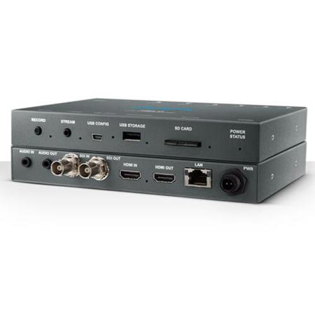 AJA HELO H.264 HD/SD Recorder & Streaming Appliance, 3G-SDI/HDMI Inputs ...