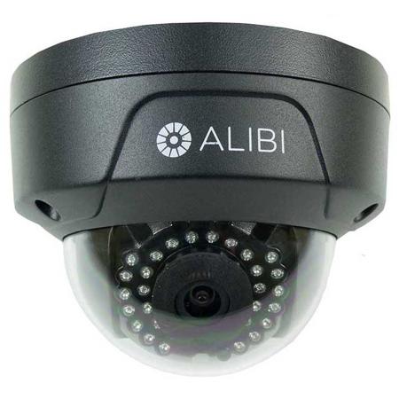 Alibi 4MP WDR Outdoor True Day & Night Dome IP Security Camera, 30fps ALI-NS1014VRB