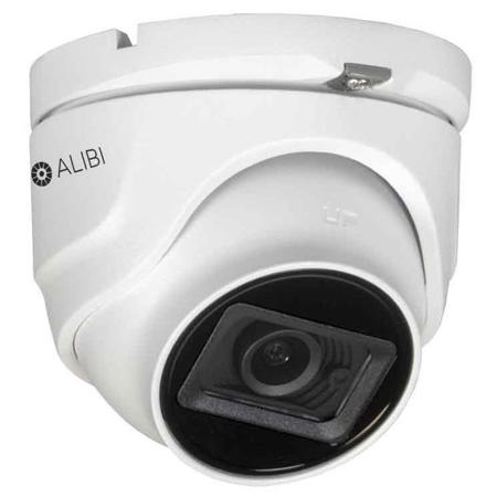 Alibi ALI-TS2028R 8MP 4K 120' IR Mini Turret Dome Security Camera, 2.8mm Lens ALI-TS2028R