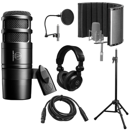 Audio-Technica AT2040 Hypercardioid Front-Address Dynamic Podcast ...