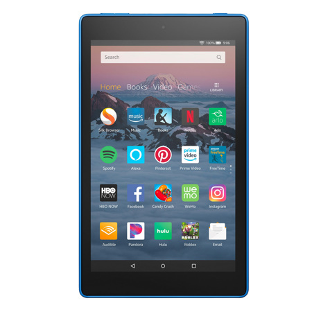 Amazon Fire HD 8 Tablet, 32GB, Marine Blue - Adorama