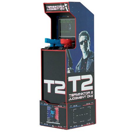 Tastemaker Arcade1Up Terminator 2 Arcade Game Machine with Riser